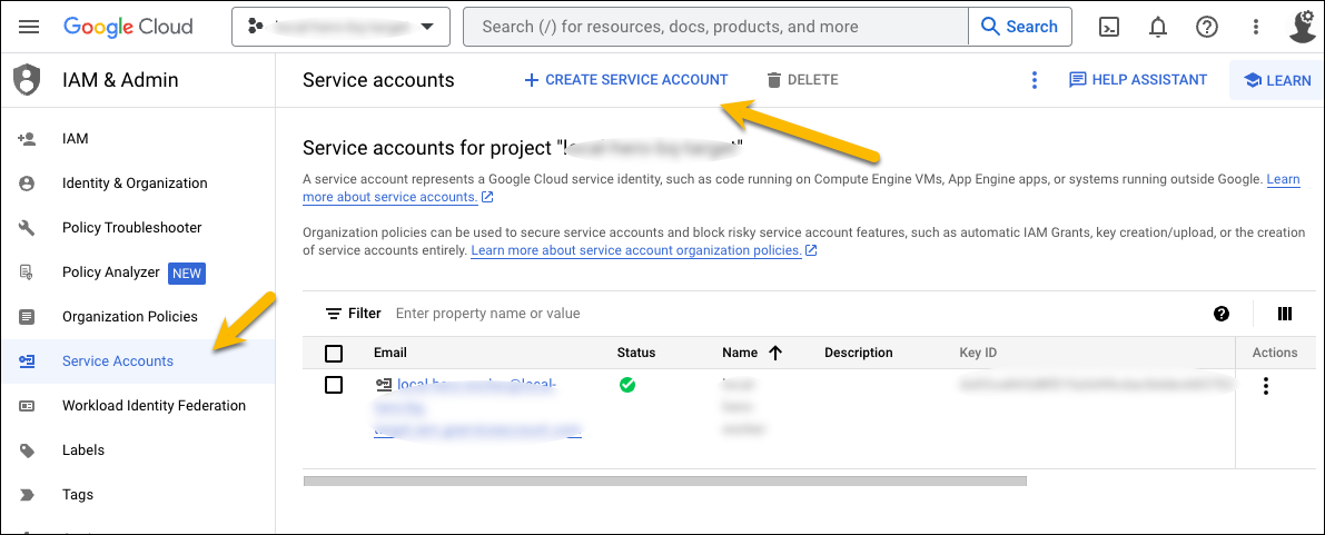 Using GCP Service Accounts to Write to BigQuery – CDW Amplified for Education Help Center