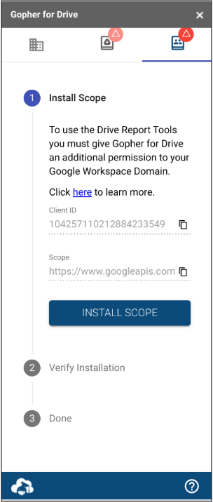 Install Gopher for Drive – Help Center