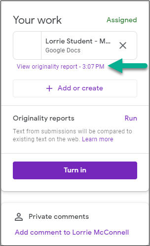 Originality Reports in Google Classroom – CDW Amplified for Education ...