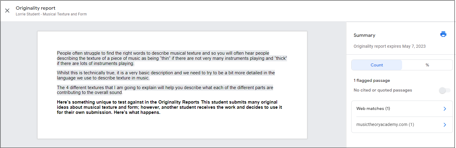 Originality Reports in Google Classroom – CDW Amplified for Education ...