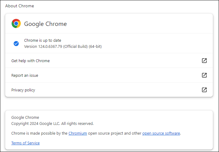Update Chrome From the Chrome Settings Page – CDW Amplified for Education Help Center