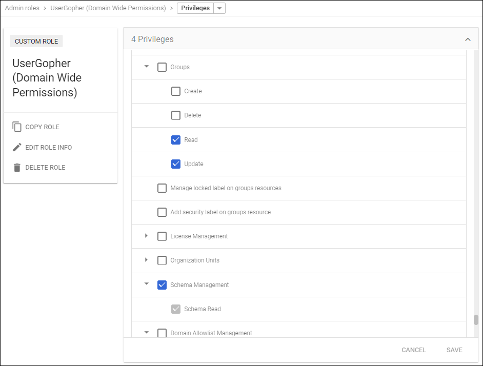 Set Up Granular Access With Gopher for Users – Help Center