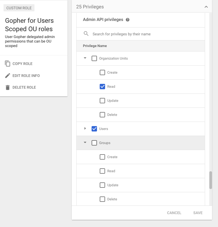 Set Up Granular Access With Gopher for Users – Help Center